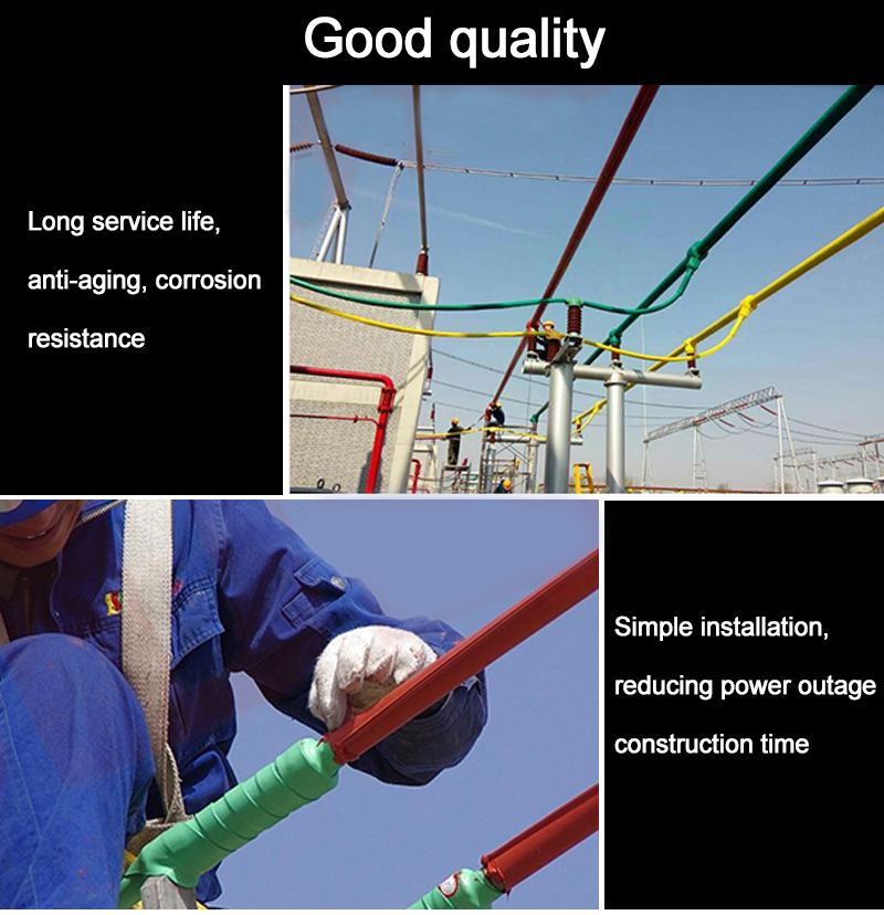 Insulation Rubber Overhead Line Cable Sleeve - Buy High voltage ...